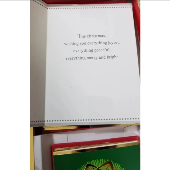 Hallmark | Party Supplies | Hallmark 24 Christmas Cards Envelopes ...